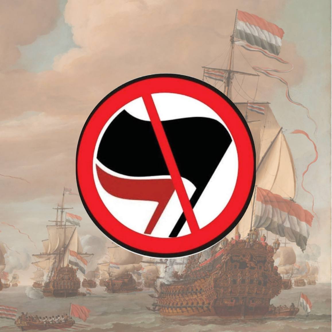 “Anti-Antifa” Sticker – Rechtse Plakkers